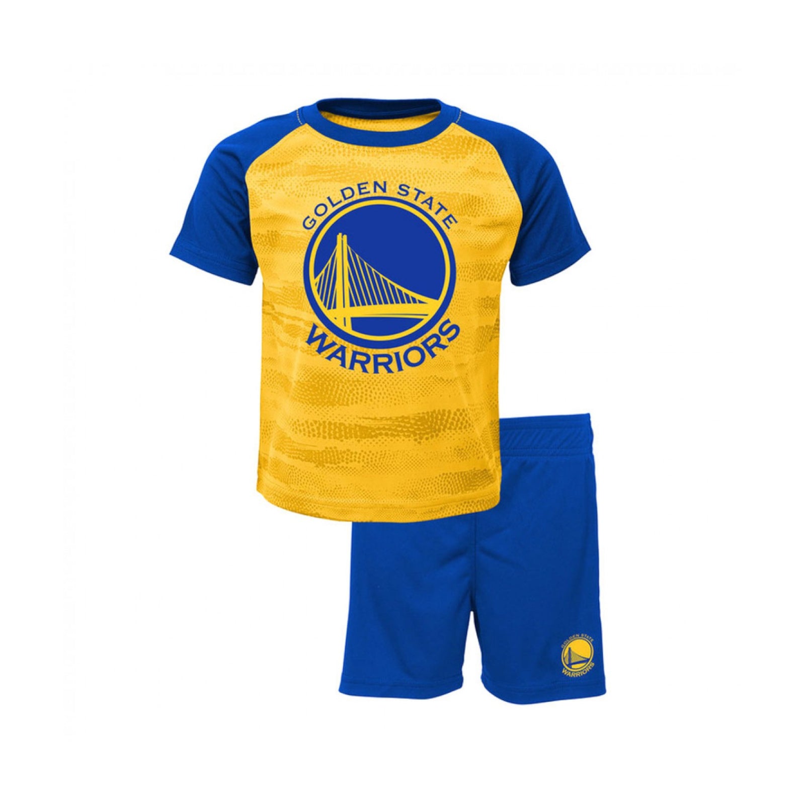 Branded Golden State Warriors Child Basketball Kit