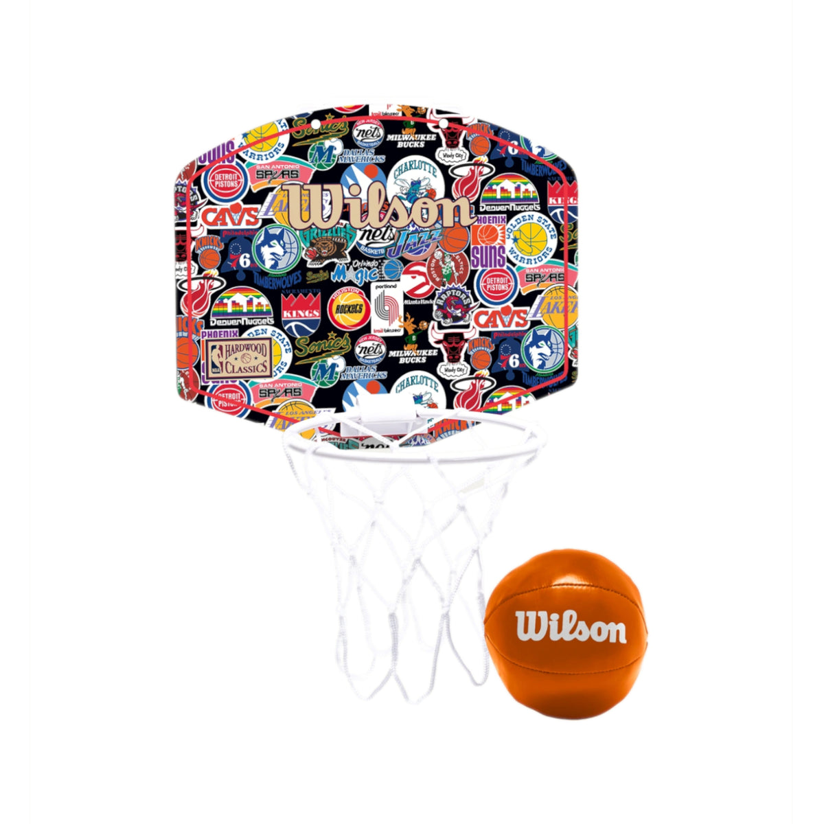 Wilson NBA Team Retro Mini Hoop